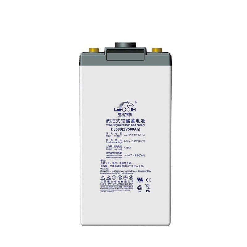 500Ah C10 Leoch Battery DJ500 Lead Acid Battery for Solar Energy ...